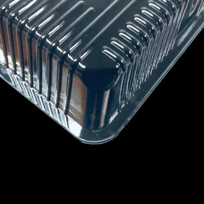 Cina Confezione blister PET per alimenti a sei scomparti, trasparente, in misure personalizzate in vendita