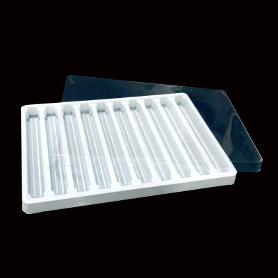 China ESD Safe PET Blister Packaging Tray with Lid for Electronic Ballasts for sale