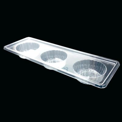 China Custom Food Grade PET Plastic Blister Tray with Multi Compartment Divider Design for Secure Packaging for sale