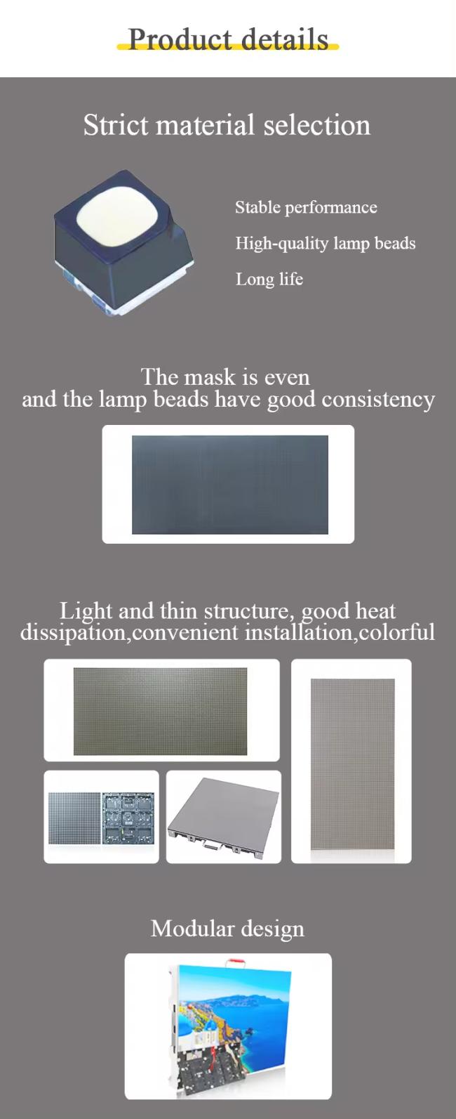 P2.5 Flexible Led Screen Customized Size Soft Led Display Module Outdoor Advertising Led Screen Indoor