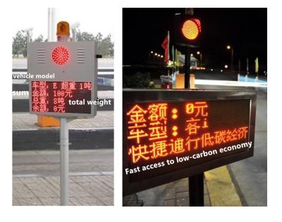 中国 高速道路のガントリーのための変形メッセージアウトドア交通LEDディスプレイモジュール 販売のため