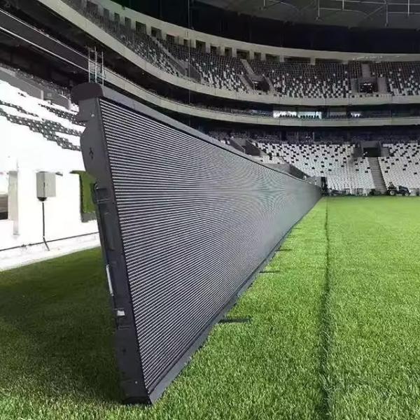 Π4.16 Π5 Π6.25 Π8.33 Εικονική οθόνη LED αθλητικής διαφήμισης ψηφιακής διαφήμισης ποδοσφαίρου