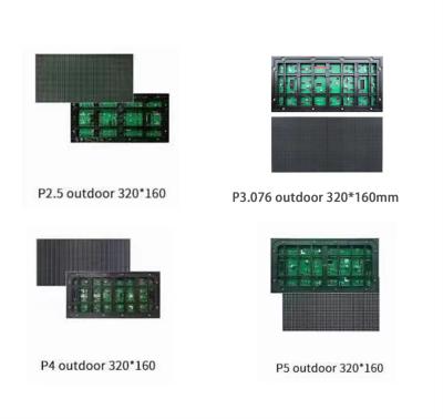Cina Modulo di visualizzazione LED esterno impermeabile P10 P8 P6.67 P5 P4 P3.33 P3.076 P2.5 in vendita