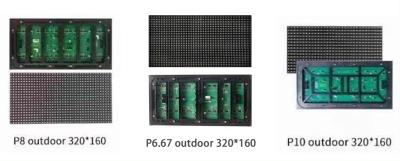Cina Modulo di visualizzazione LED esterno impermeabile P10 P8 P6.67 P5 P4 P3.33 P3.076 P2.5 in vendita