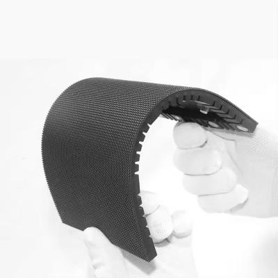 Cina P4 schermo a LED flessibile a cilindro curvo per la pubblicità in vendita