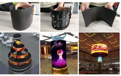 Cina P1.538 SMD1212 RGB Indoor LED Display Modulo morbido a colori completi Facile installazione in vendita