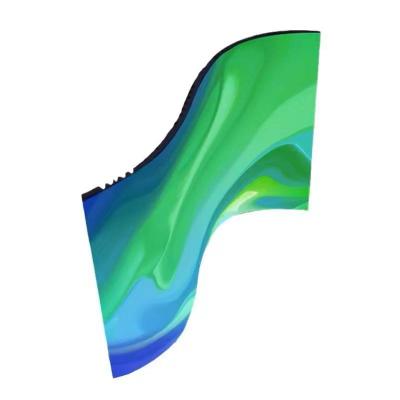 China Modulo LED interior de P2.5 suave 320x160mm Curva de la pared del video Display LED flexible en venta