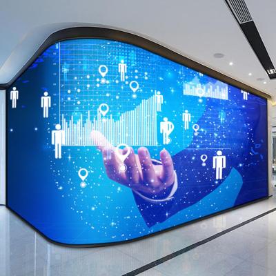 Cina SMD Soft Indoor Full Color LED Screen P2 P2.5 P3 P4 P5 RGB Curve Flexible LED Board in vendita