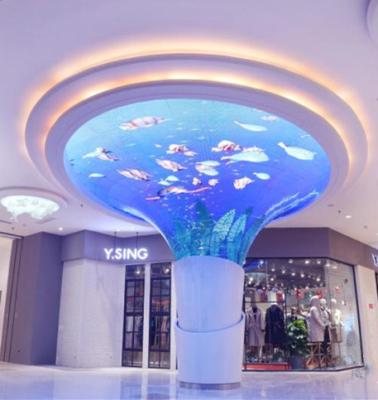 Cina Pubblicità schermo modulare a LED 1200Nits schermo a LED flessibile a parete video in vendita