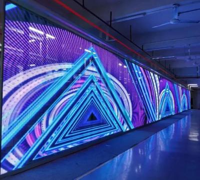 중국 IP65 유연한 투명 LED 패널 P6.25 P8 P10 P15 P20 LED 화면 판매용