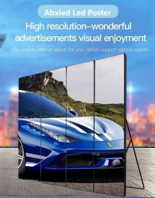 Cina Pubblicità Indoor LED Poster Screen 500mm*1000mm Con 100000Hours Life Span in vendita