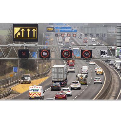 Cina Display di segnale del traffico a LED senza fili per autostrade all'aperto in vendita