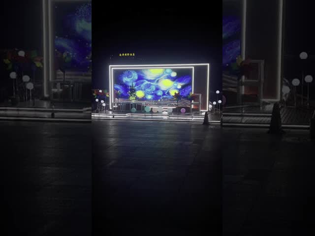 P10 Transparent LED Display Screen Full Color High Brightness For Building Glass Window