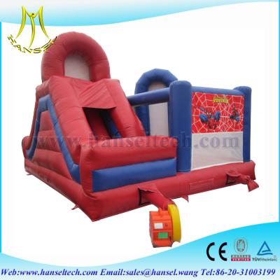 China Hansel Cheap price new design inflatable obstacle course for rent for sale