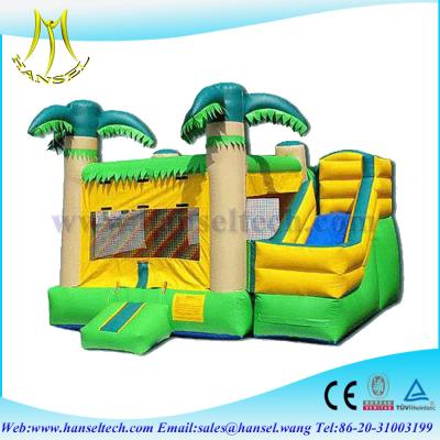 China Hansel China Cheap Wholesale Inflatable Bouncy Castle for Sale for sale
