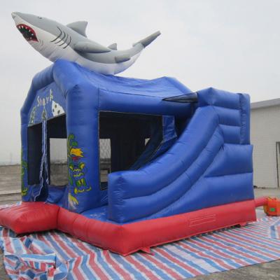 China Hansel Inflatable Castle Jumper with Slide Combo for sale