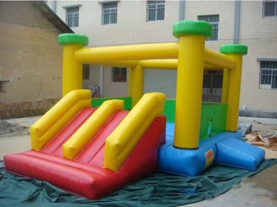 China Hansel New Hot Sale Inflatable Air Jump Bouncer with Obstacle for Commercial Use for sale