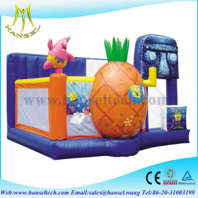 China Hansel Customize Inflatable Bounce House Bouncer and Jumping Castle for sale