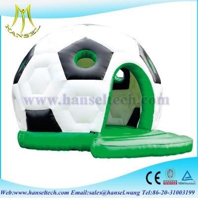 China Hansel China Design football Inflatable Bouncer Jump House for Kids for sale