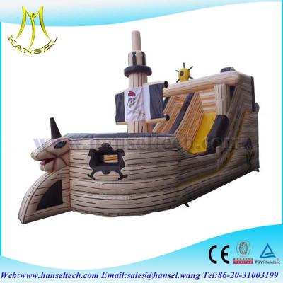 China Hansel Beautiful pirate ship Inflatable Bouncy Castle Bouncer for Sale for sale