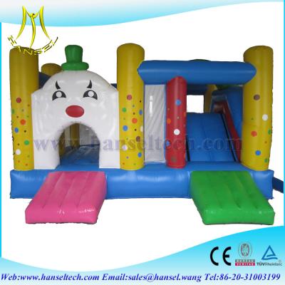 China Hansel Hot Selling Sea World Inflatable Mini Bouncer with Obstacle for Kids for sale