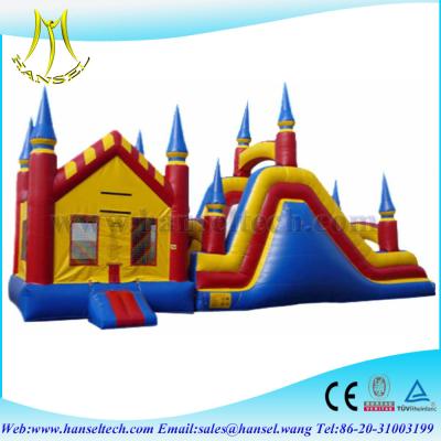 China Hansel Cheap Wholesale Inflatable Bouncy Castle for Yard Party for sale