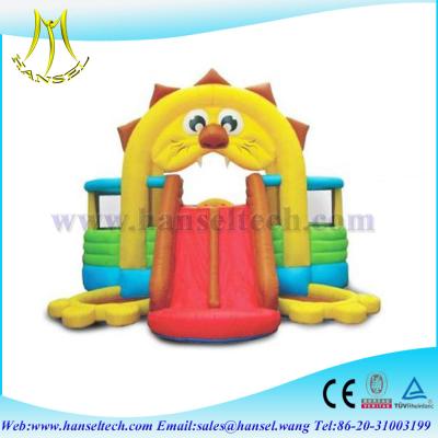 China Hansel Frozen Castles Inflatable Bouncer ,Inflatable Slide For Children Toy Games for sale