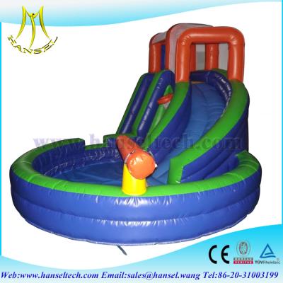China Hansel cheap popular commercial inflatable slides for sale for sale