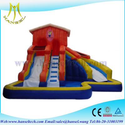 China Hansel High quality inflatable dry slide with cheaper price for sale