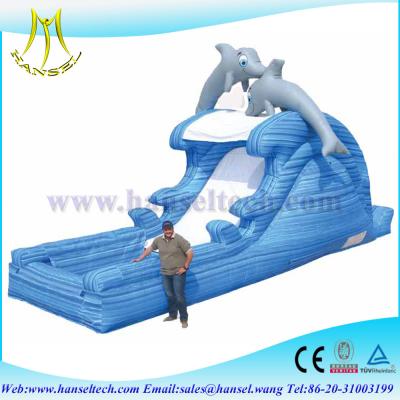 China Hansel 2015 hot-selling inflatables bounce fun house inflatable slide for kids for sale