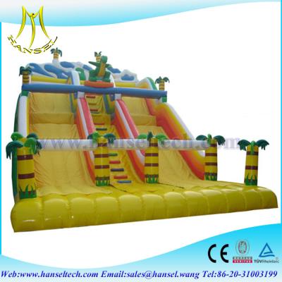 China Hansel 2015 new design super fun climbing inflatable slides for kids for sale