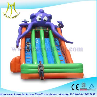 China Hansel Commercial inflatable slide for sale ,slide inflatable jumbo water slide for sale
