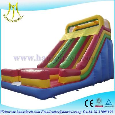China Hansel cheap inflatable slides ,boucning castles inflatable slide pool for sale
