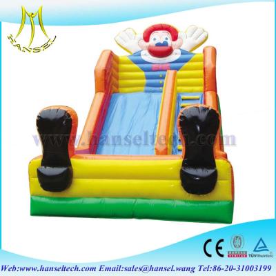 China Hansel Inflatable Slide of Tarpaulin Design Used Party Jumpers for Sale for sale
