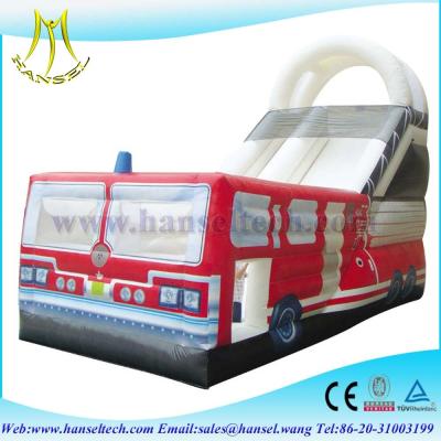 China Hansel New Double Lane Cheap Inflatable Slide Commercial Grade for sale