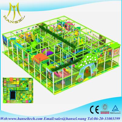 China Hansel CE Standard Kids baby children indoor playground mcdonalds with indoor playground for sale
