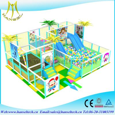 China Hansel popular soft playground  kids plastic playhouse indoor and outdoor for sale