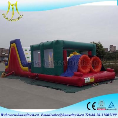 China Hansel slide manufacturer,obstacle sport game for children in park for sale