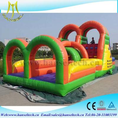 China Hansel backyard play equipment,obstacle sport game for children for sale