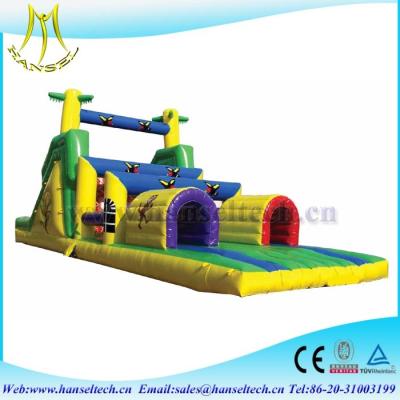 China Hansel garden play equipment,obstacle sport game for children for sale
