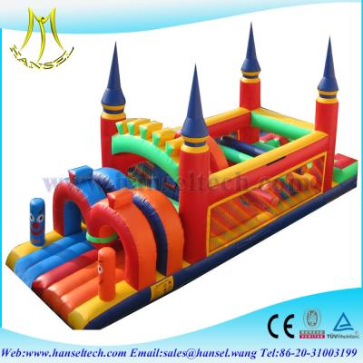 China Hansel fun outdoor play equipment,obstacle sport game for kids in the park for sale
