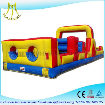China Hansel recreational equipment,obstacle sport game for kids indoor and outdoor for sale