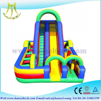 China Hansel grants for playground equipment,obstacle sport game for children for sale