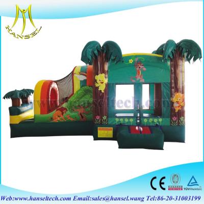 China Hansel top sale jungle infltable combo for commercial use for sale