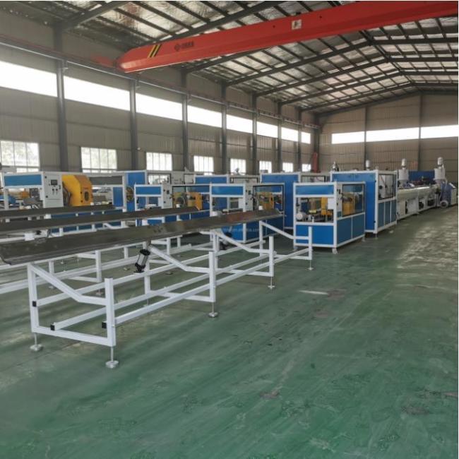 PVC/PP/PE Profile Plastic Making Machine Production Line