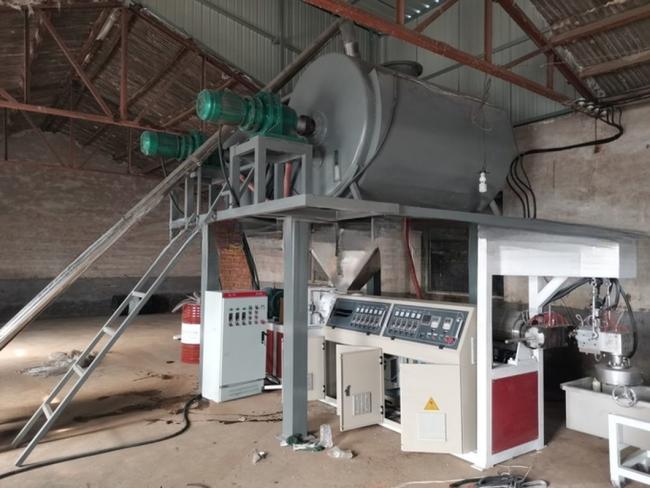Pet Flat Yarn Extrusion Line for Woven Bag / Pet Yarn Extruder