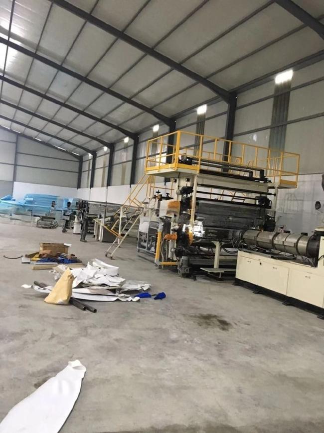 Plastic PVC Imitation Marble Sheet Production Line / PVC Sheet Extruder Machine/UV Board Machine