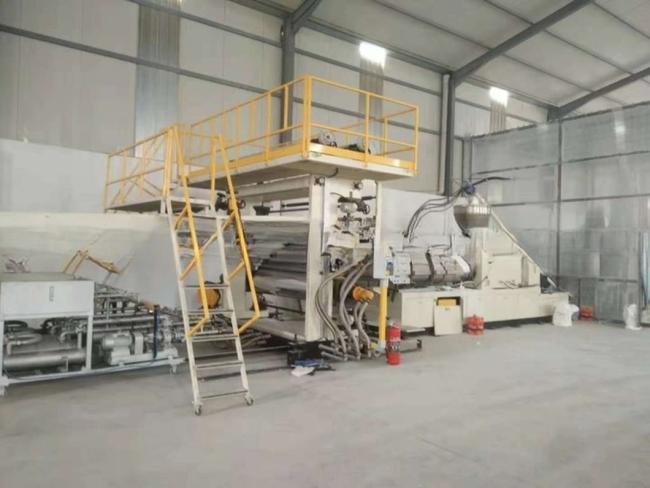 Plastic PVC Imitation Marble Sheet Production Line / PVC Sheet Extruder Machine/UV Board Machine