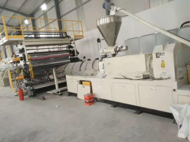 Plastic PVC Imitation Marble Sheet Production Line / PVC Sheet Extruder Machine/UV Board Machine