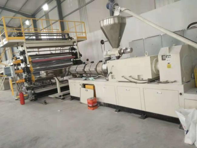 Plastic PVC Marble Sheet Extruder Production Line UV Board Making Machine